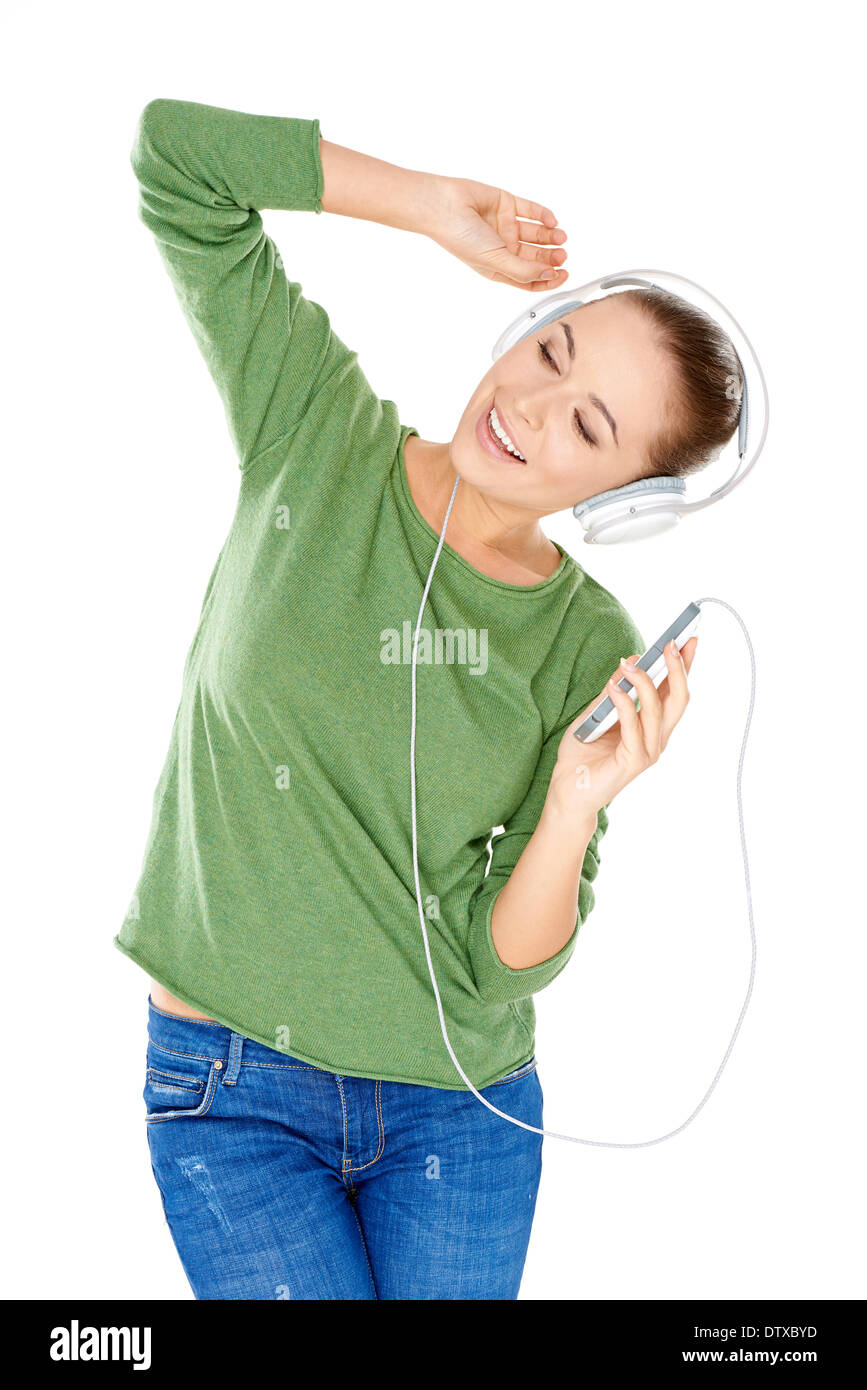 Blissful woman hi-res stock photography and images - Alamy