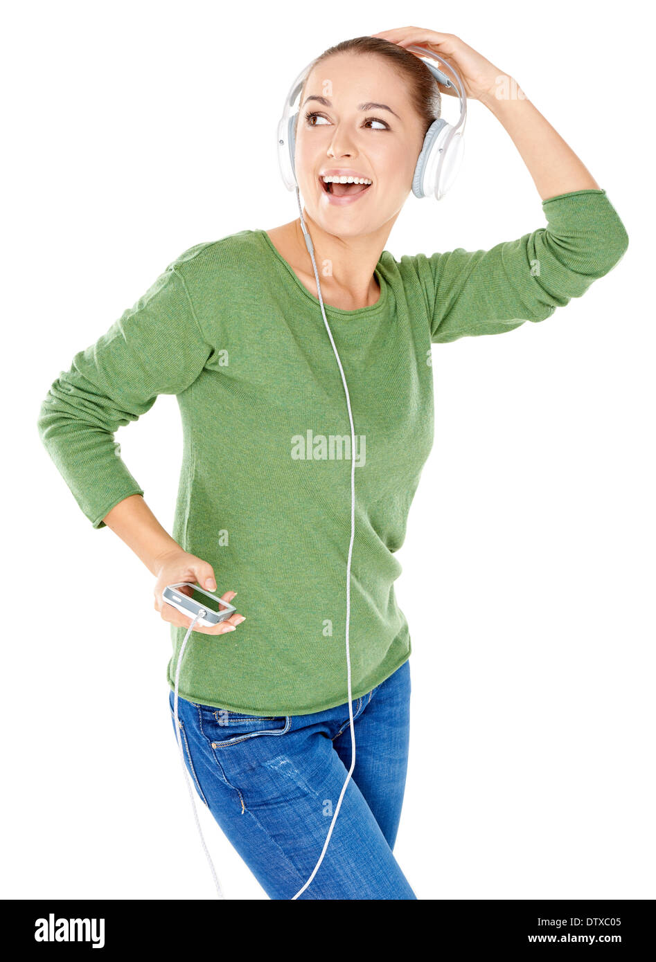 Blissful woman hi-res stock photography and images - Alamy