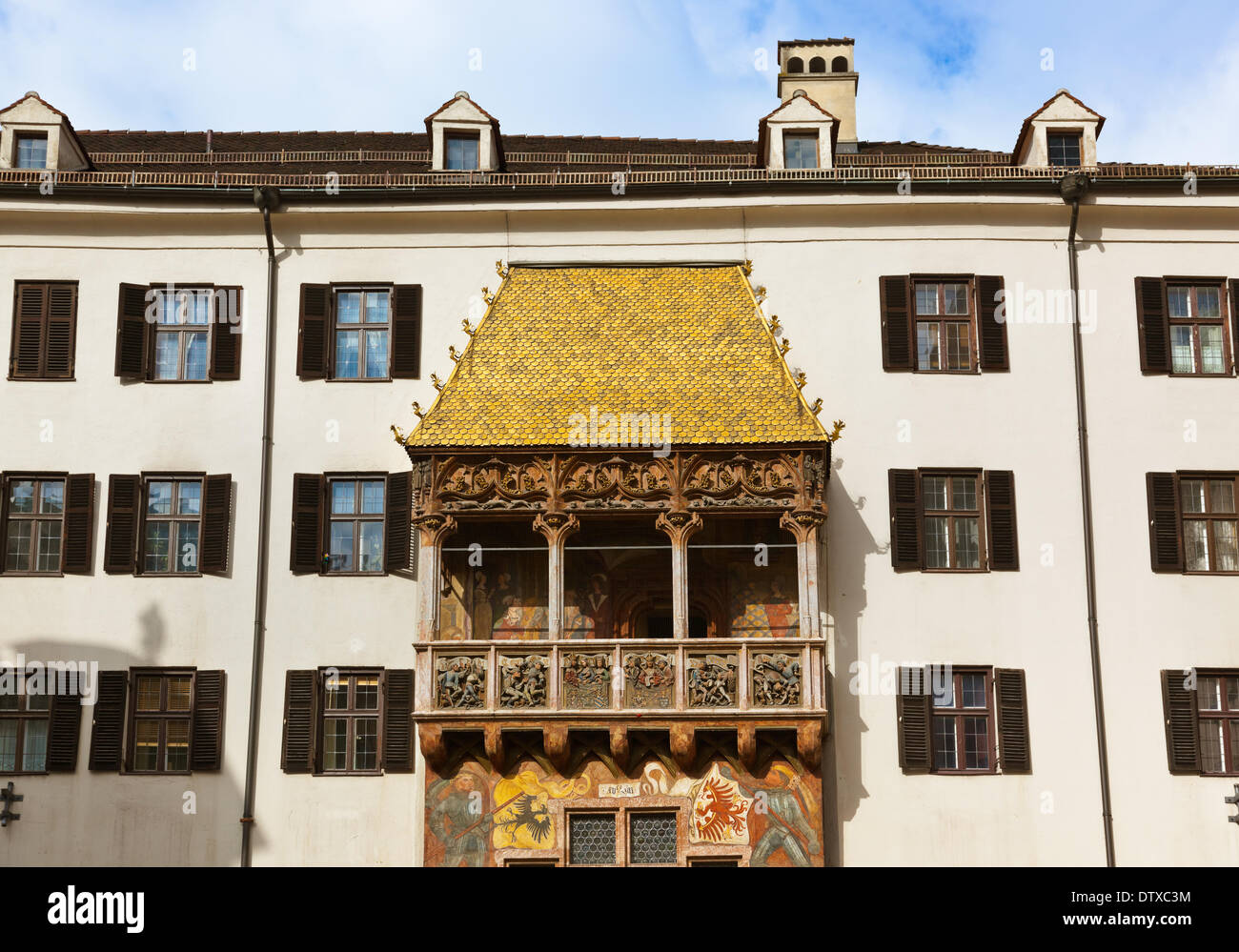 Famous golden roof - Innsbruck Austria Stock Photo - Alamy