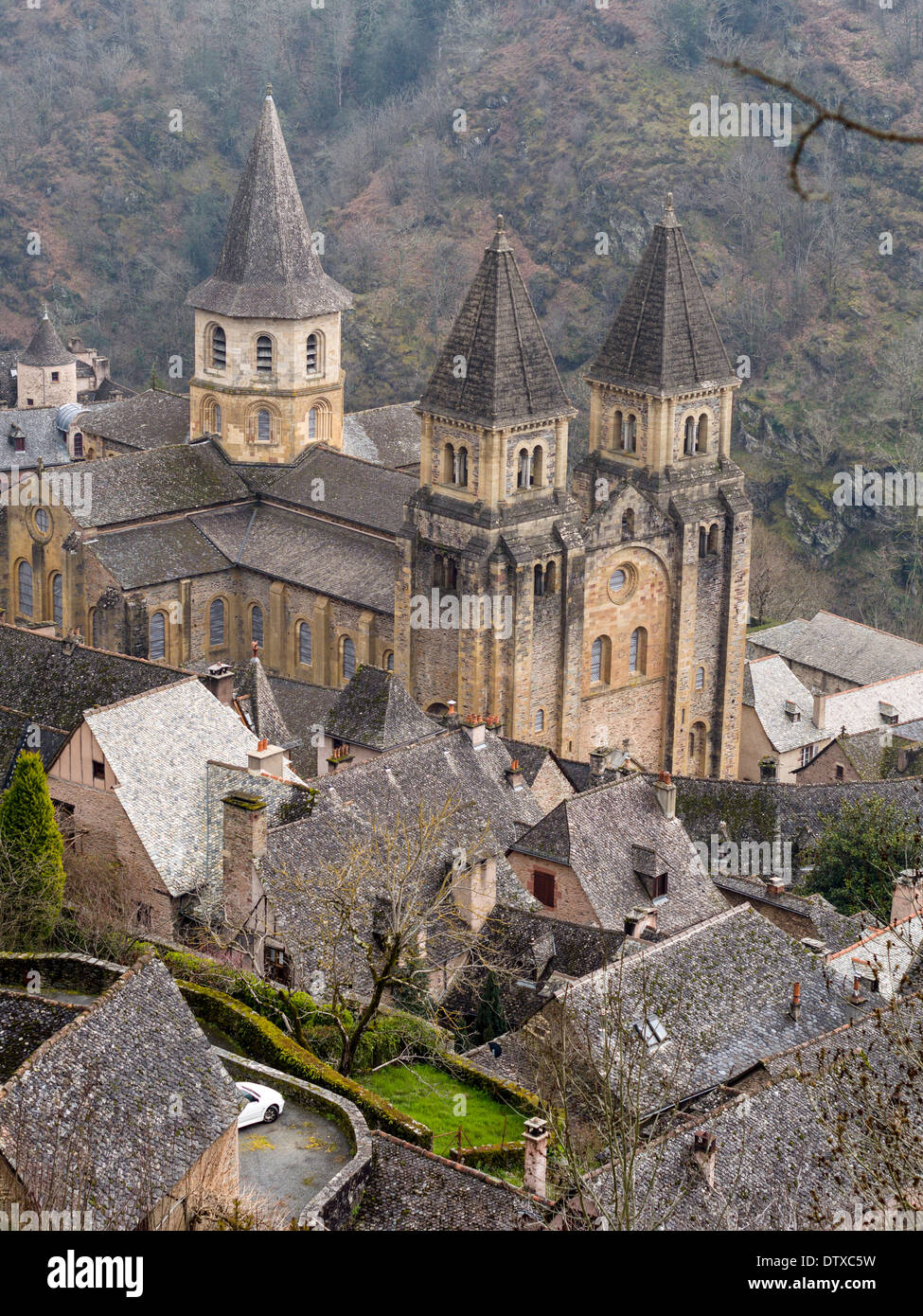 Conques village hi-res stock photography and images - Alamy