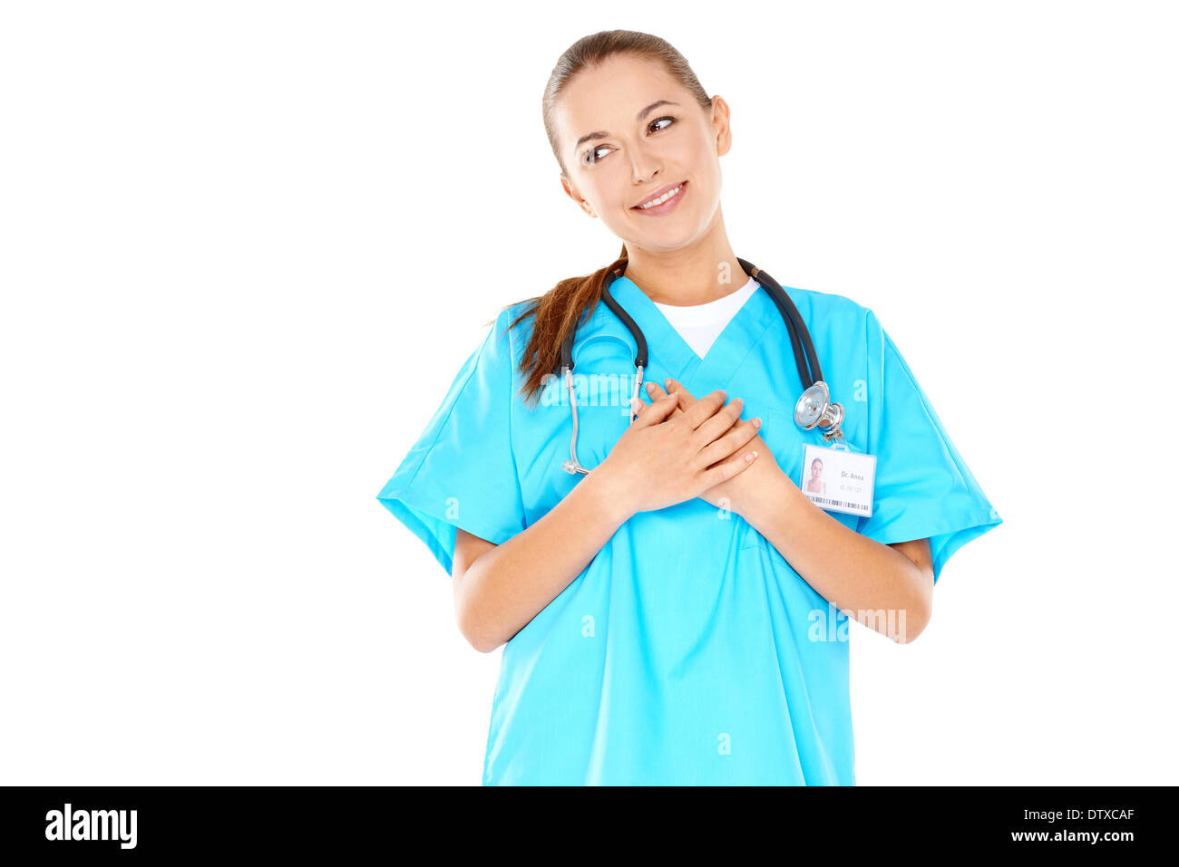 Confident attractive friendly happy hi-res stock photography and images - Alamy