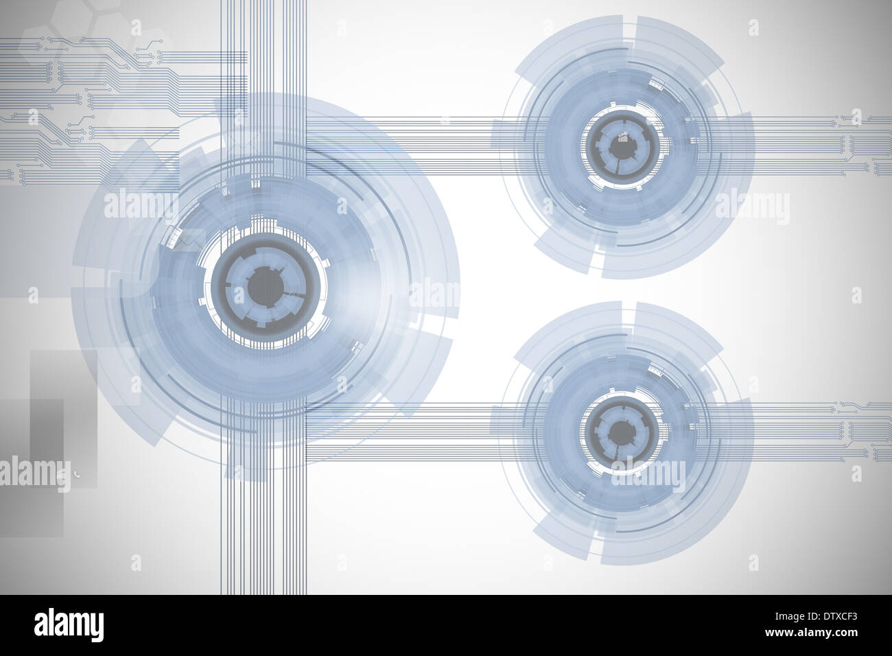 Technology wheels interface Stock Photo - Alamy