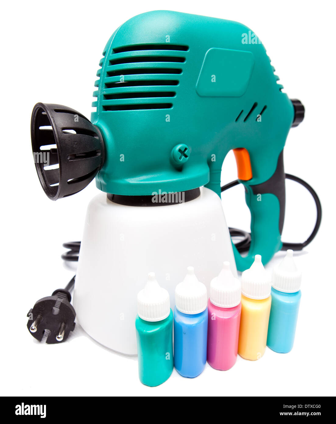 Electrical spray gun coloration color Cut Out Stock Images & Pictures ...