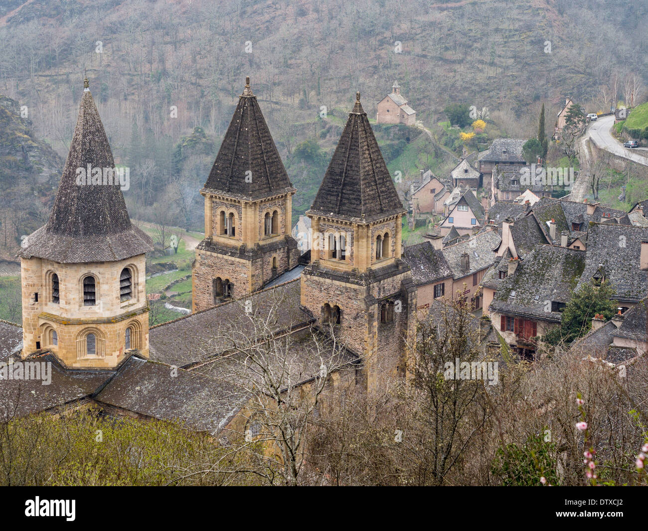 Abbey church of saint foy hi-res stock photography and images - Alamy