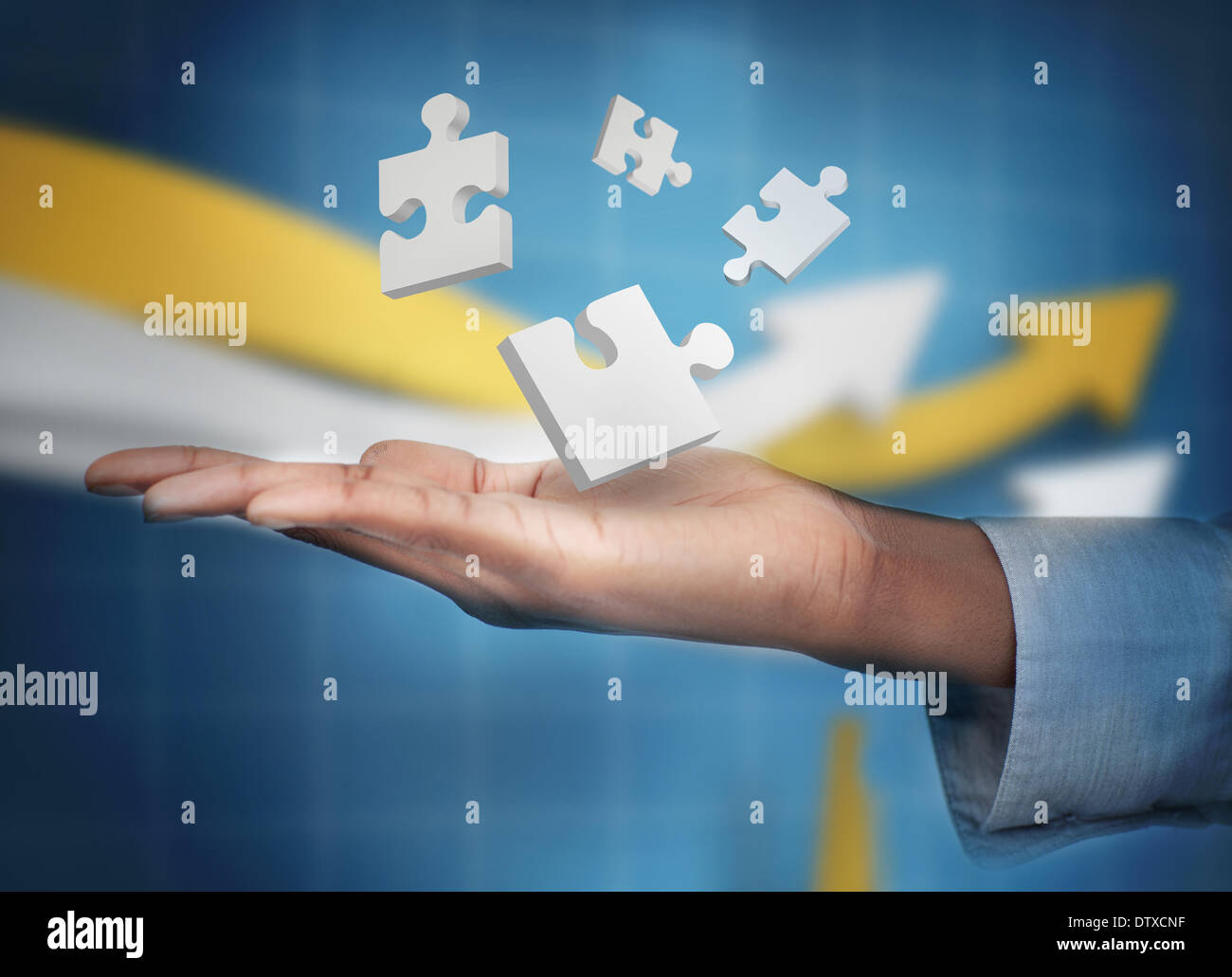 Levitating hand hi-res stock photography and images - Alamy