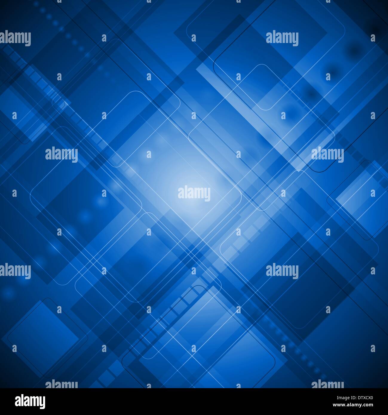 Dark blue hi-tech background Stock Photo - Alamy