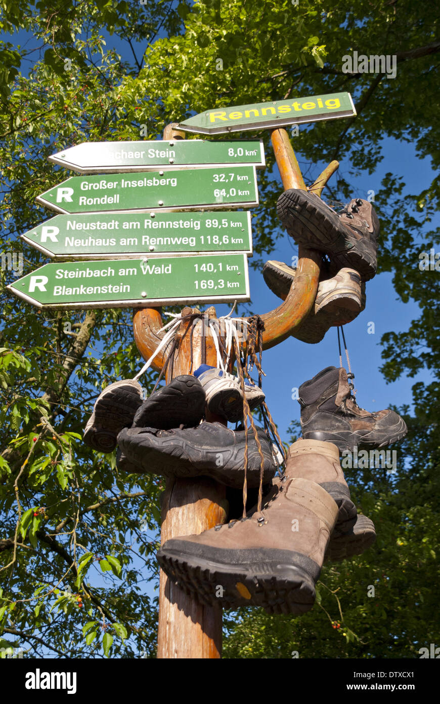 Rennsteig Wanderweg High Resolution Stock Photography and Images - Alamy