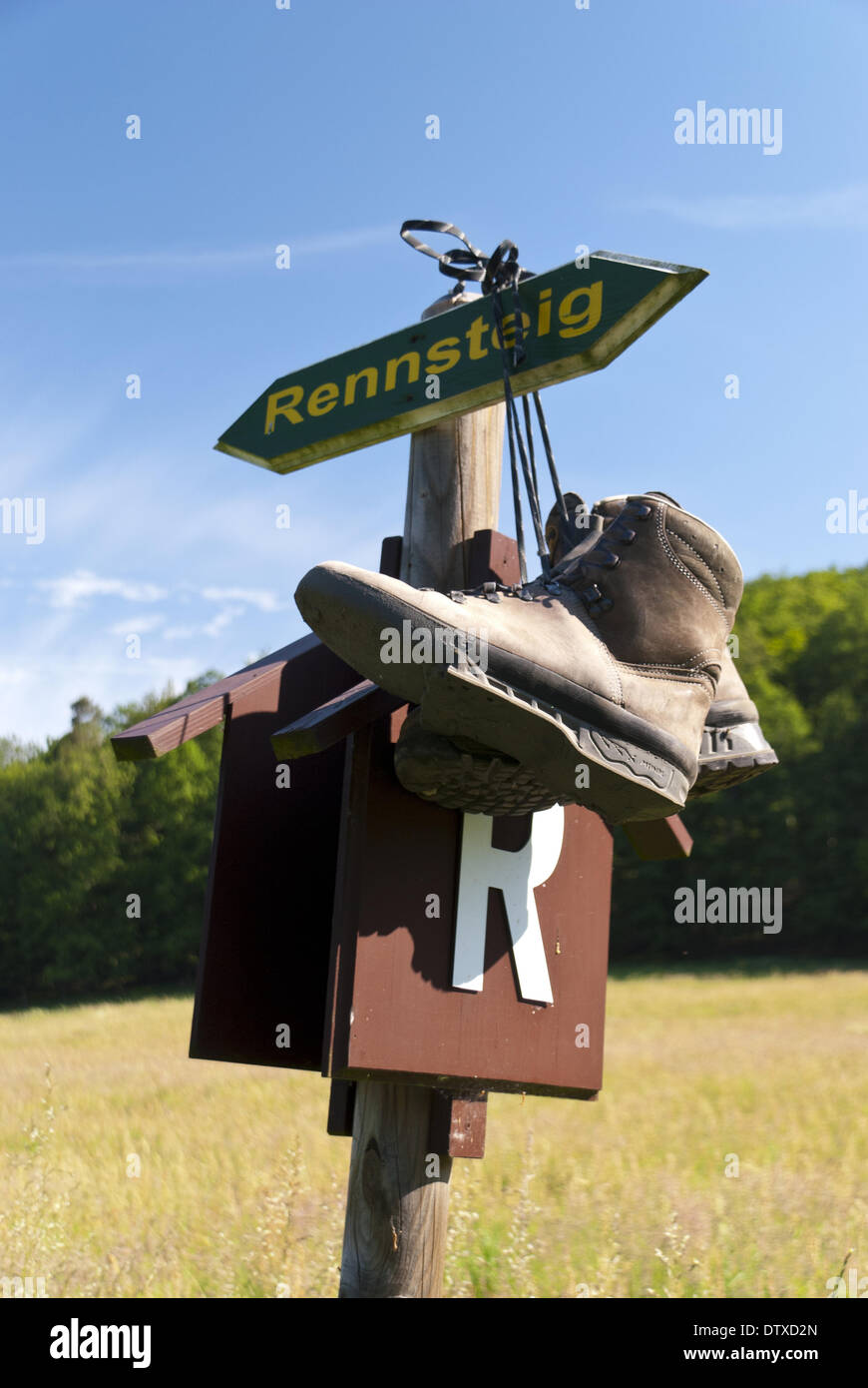 Rennsteig wanderweg hi-res stock photography and images - Alamy