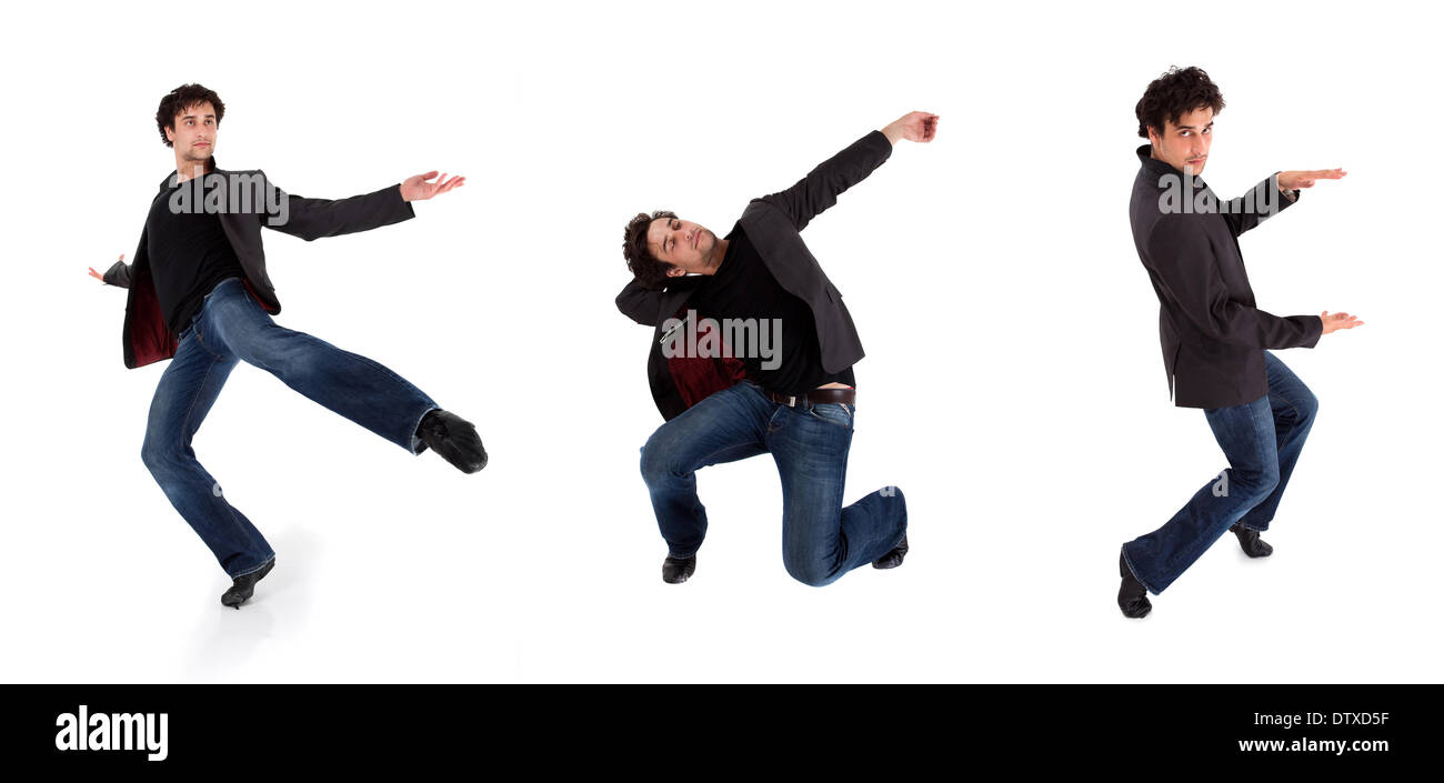 Stylish modern performer dancing Stock Photo - Alamy