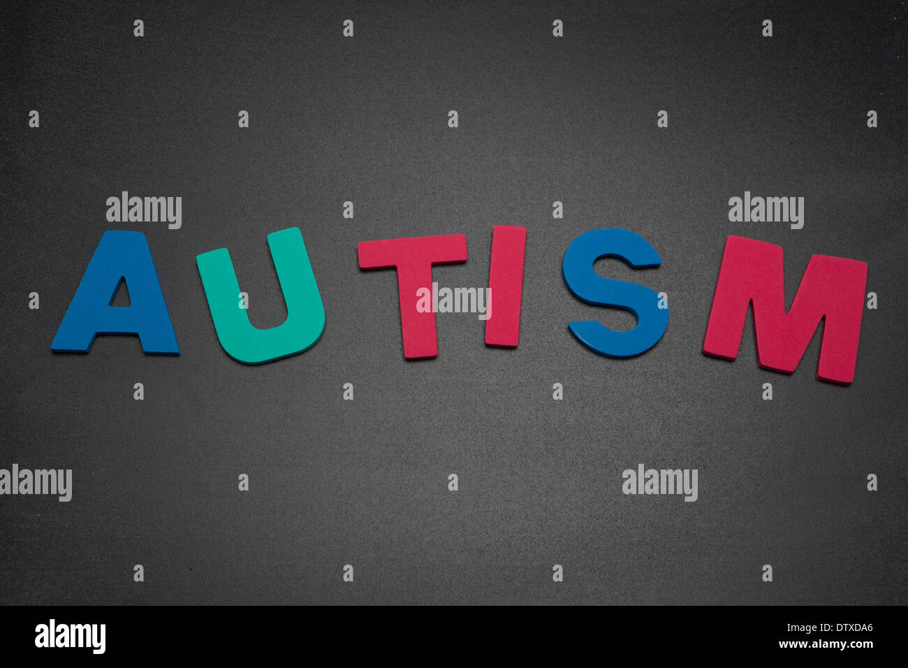 Autism letters hi-res stock photography and images - Alamy