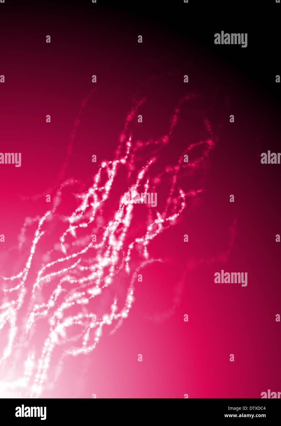 Wavy bright red purple light hi-res stock photography and images - Alamy