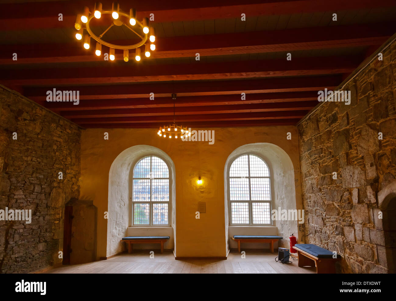 Bergen castle fortress hi-res stock photography and images - Alamy