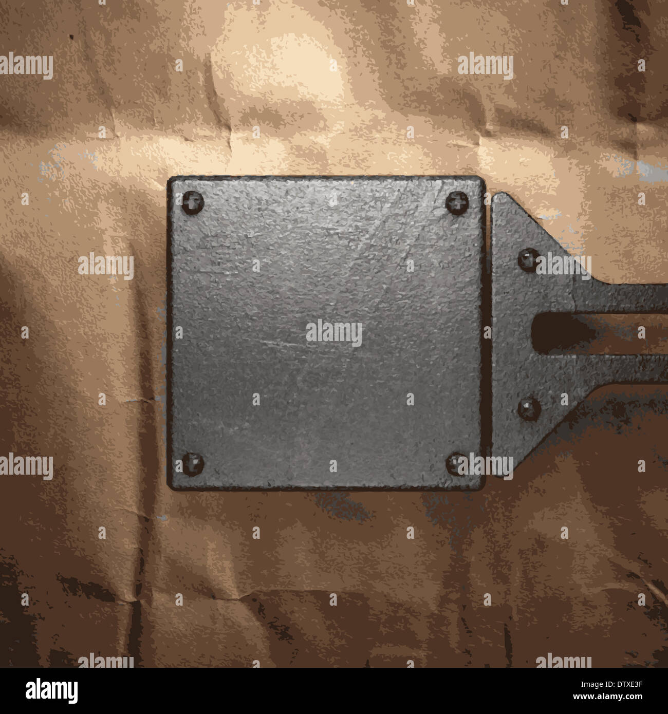 metal and paper background Stock Photo - Alamy