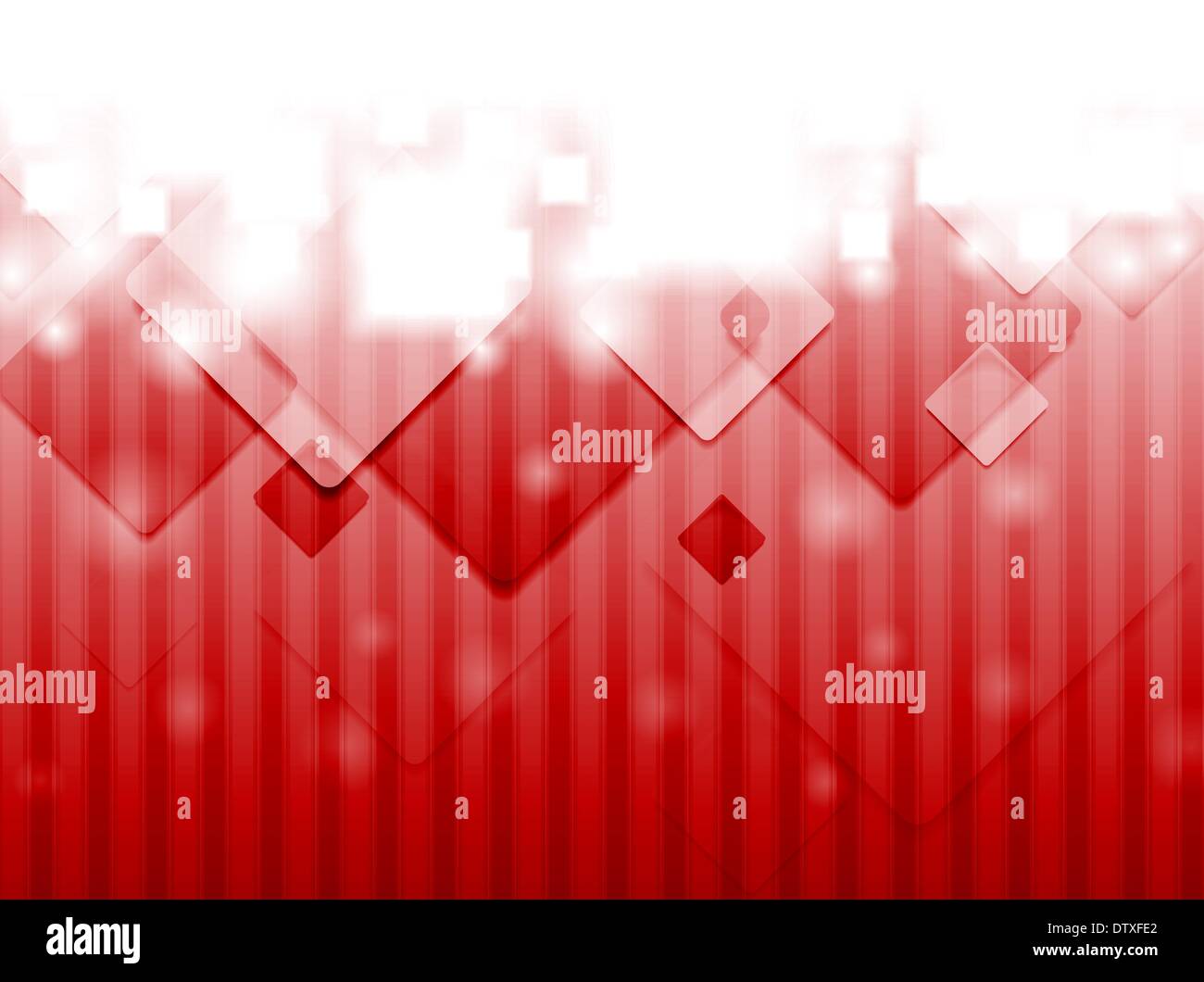 Abstract red tech background Stock Photo - Alamy
