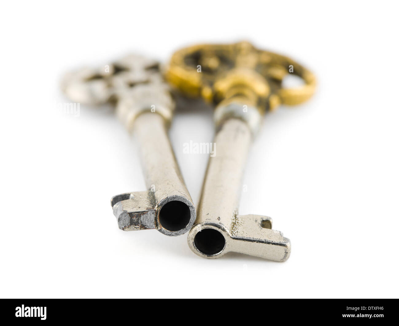 Two retro keys Stock Photo - Alamy