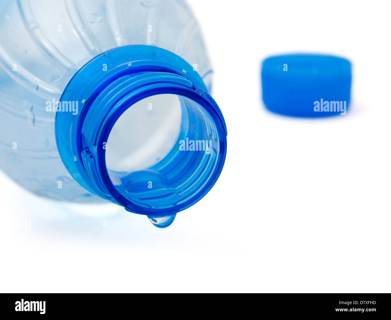 Bottle and water drop Stock Photo - Alamy