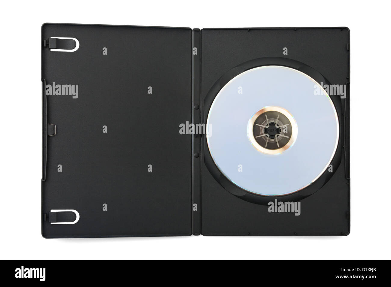 Computer dvd disk in case Stock Photo - Alamy