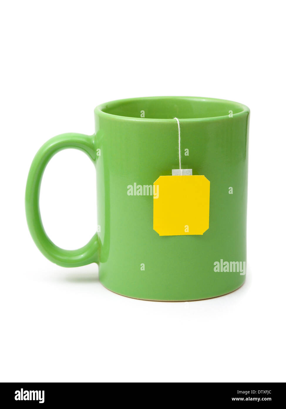 Tea bag in cup Stock Photo - Alamy