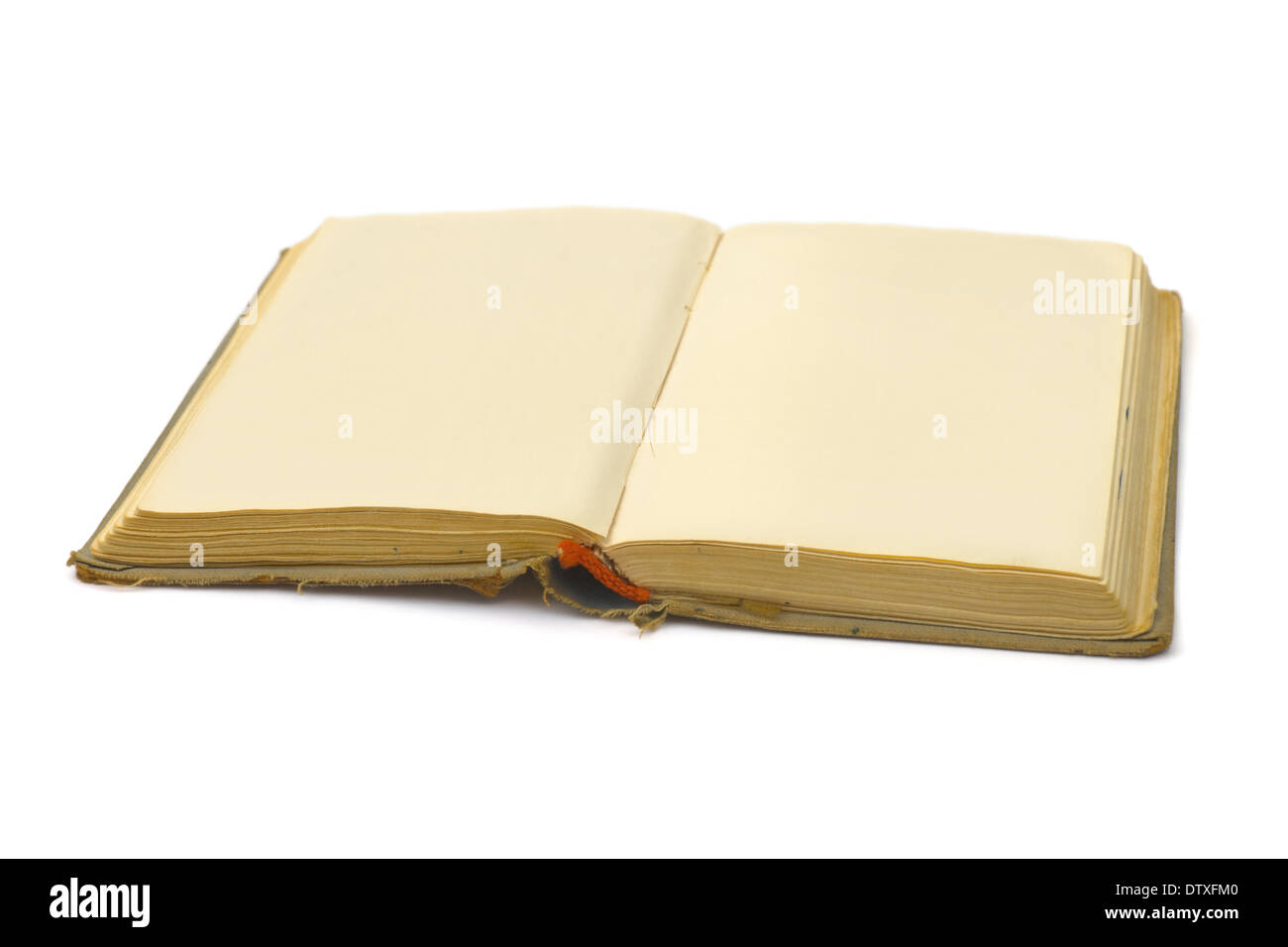 Opened retro book Stock Photo - Alamy