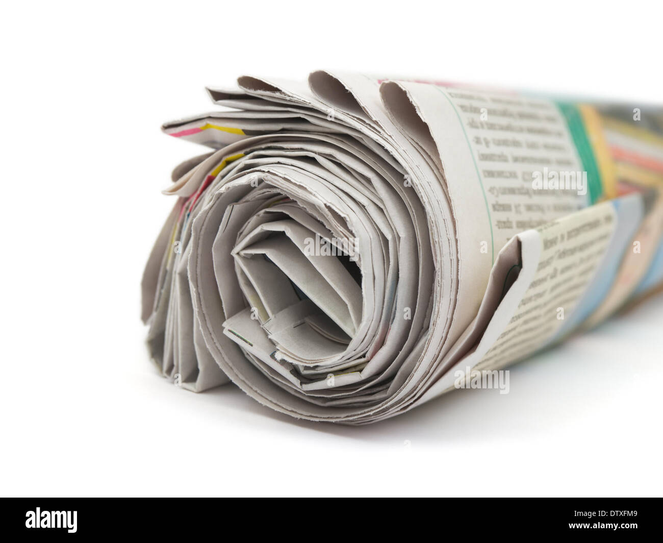 Rolled up newspapers hi-res stock photography and images - Alamy