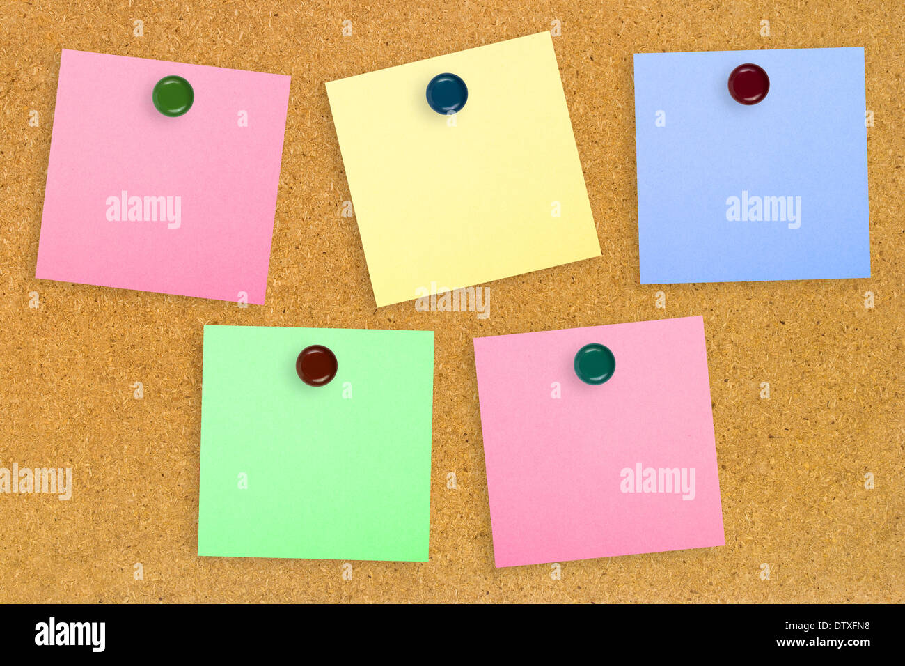 Colorful note paper Stock Photo - Alamy