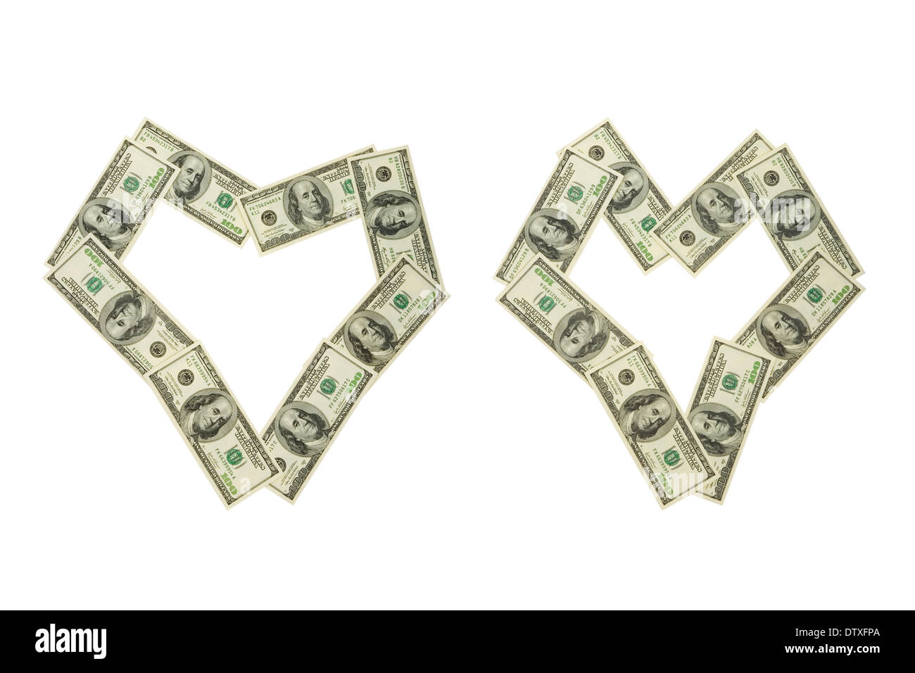 Home sign white hearts Cut Out Stock Images & Pictures - Alamy