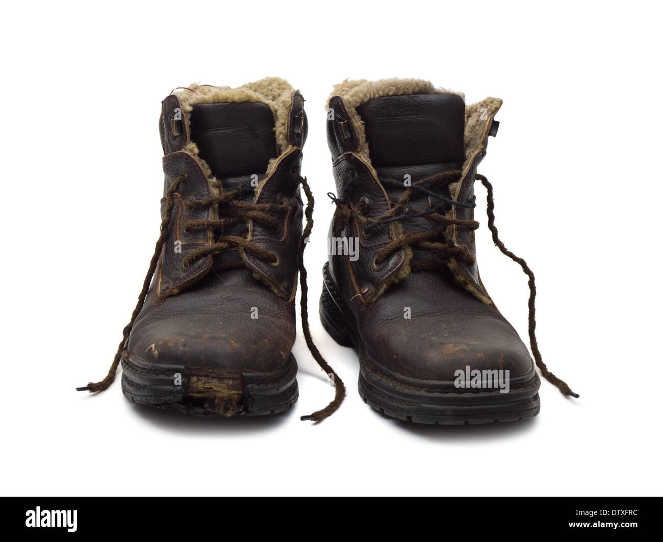 Muddy shoes Cut Out Stock Images & Pictures - Alamy
