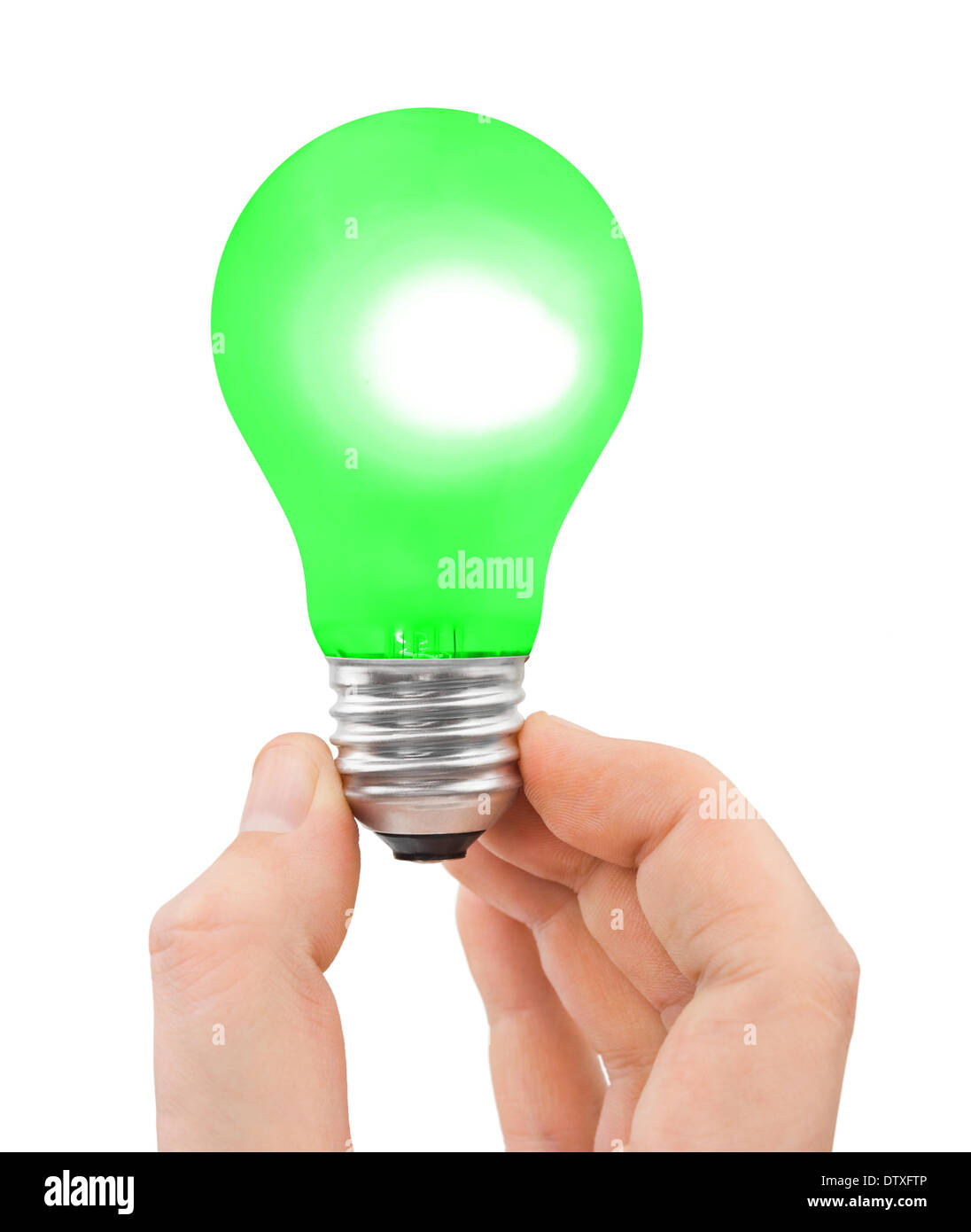 Illuminated hand sign Cut Out Stock Images & Pictures - Alamy