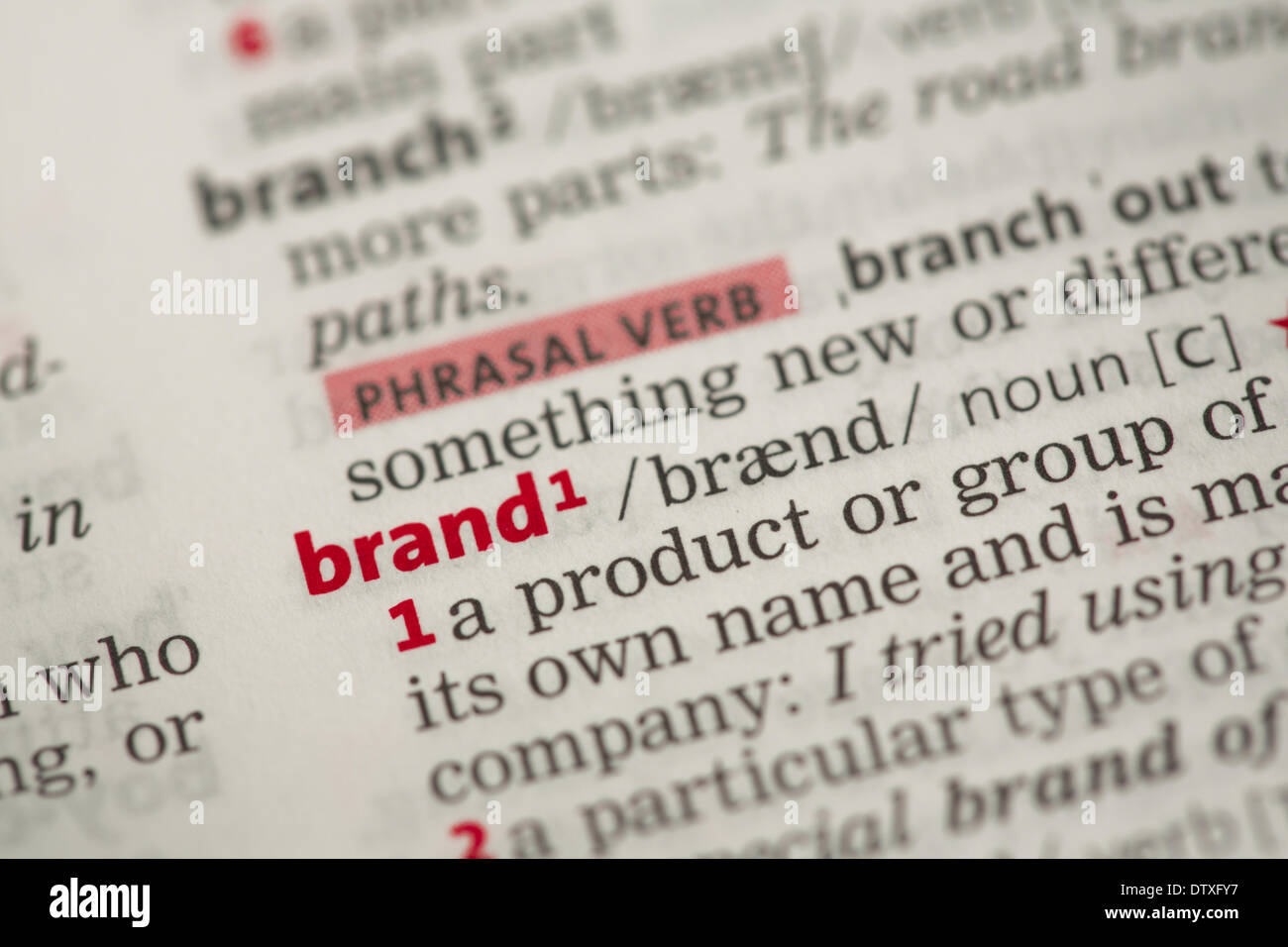 Marketing dictionary definition hi-res stock photography and images - Alamy
