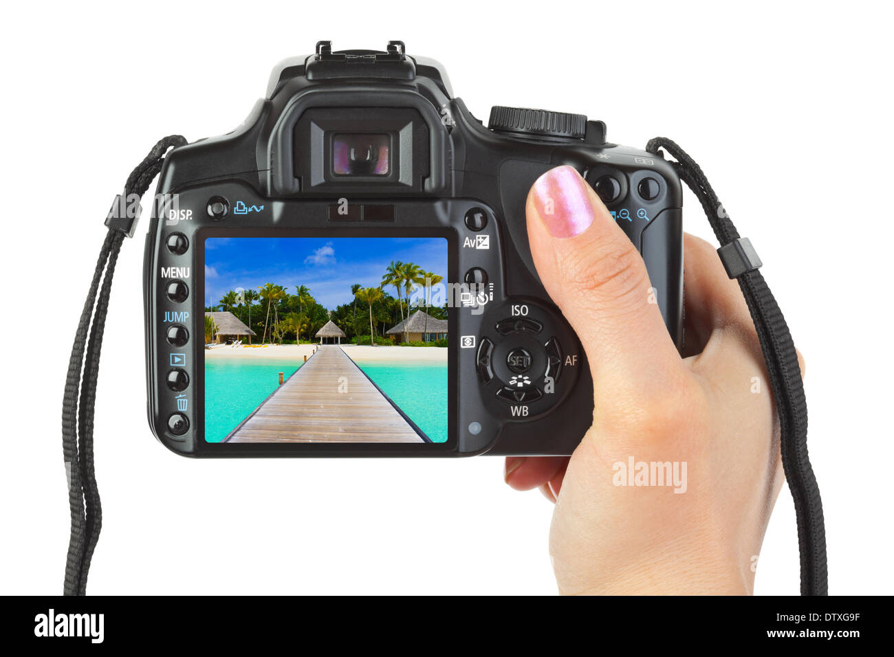 Pier beach sand Cut Out Stock Images & Pictures - Alamy