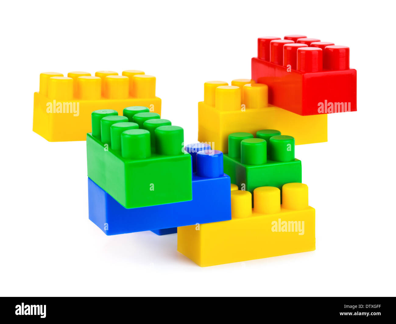 Abstract toy construction Stock Photo - Alamy