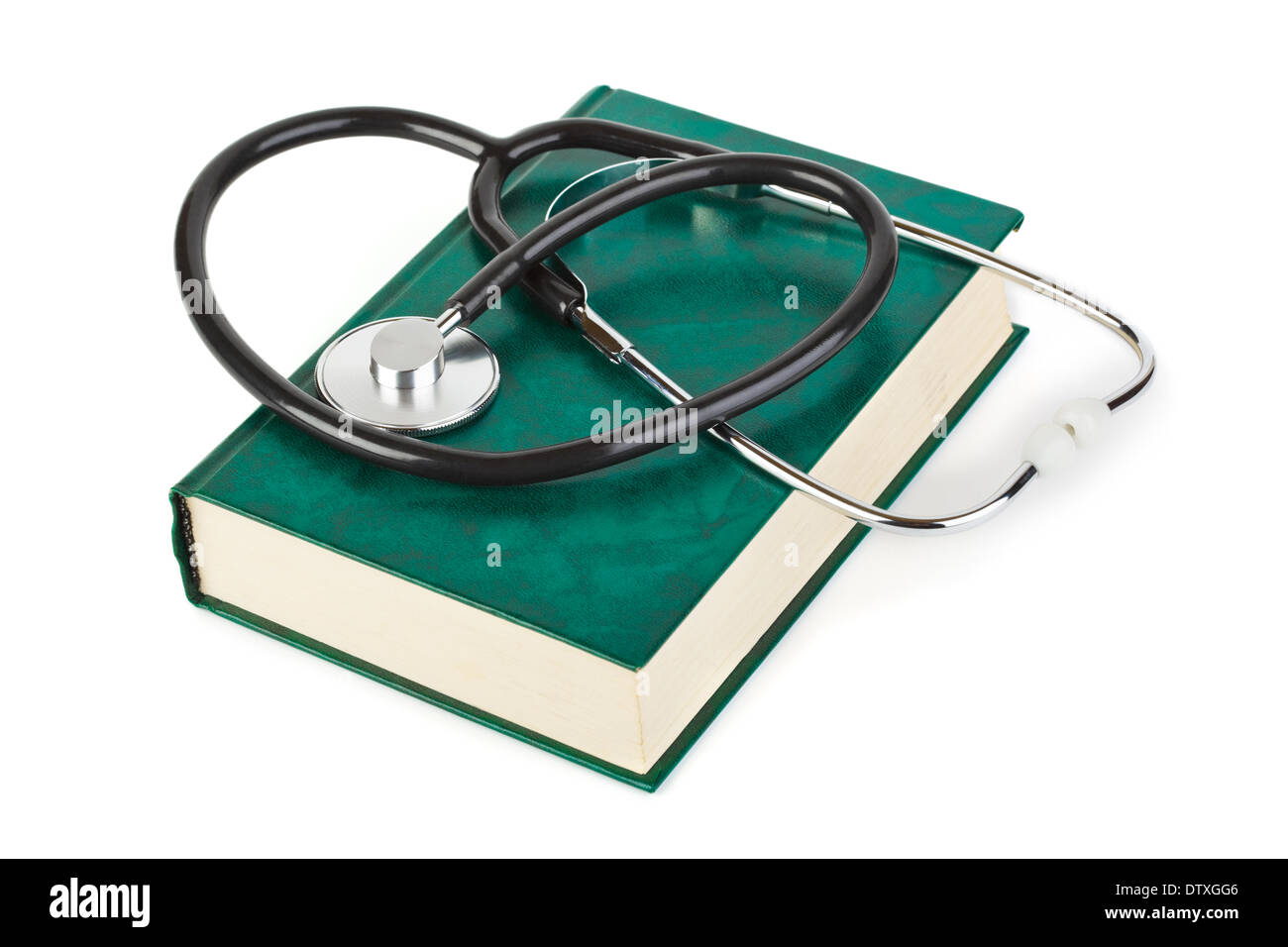 Stethoscope and book Stock Photo - Alamy