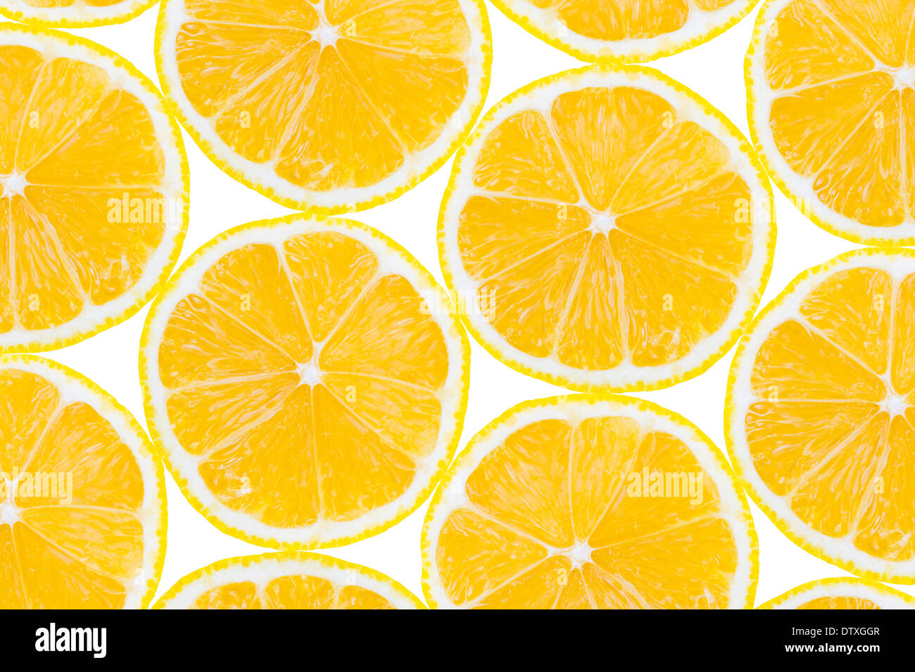 Lemon fruit pattern Cut Out Stock Images & Pictures - Alamy