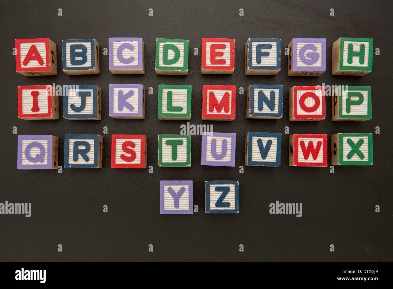 Alphabet blocks hi-res stock photography and images - Alamy
