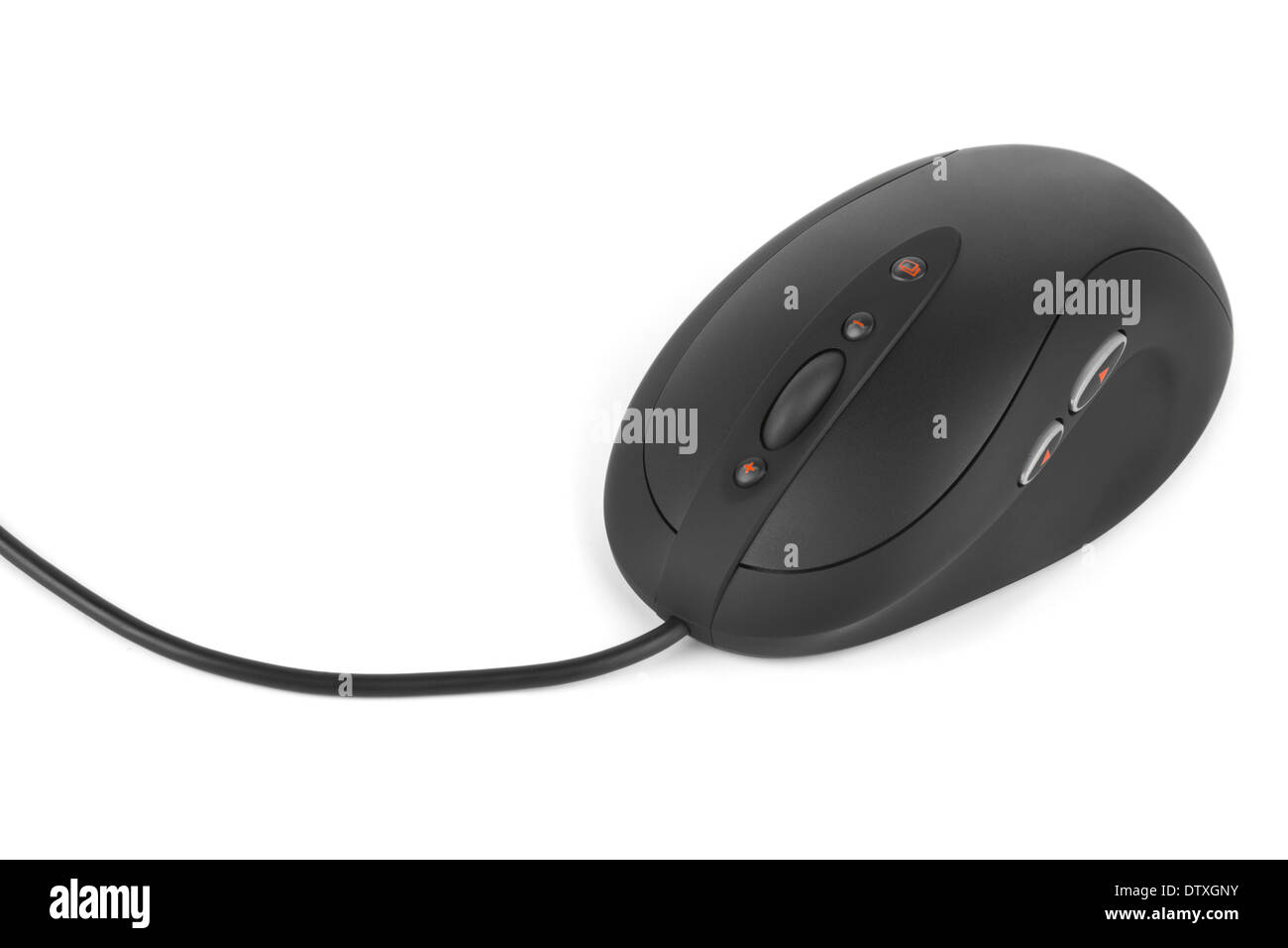Computer mouse and cable Stock Photo - Alamy
