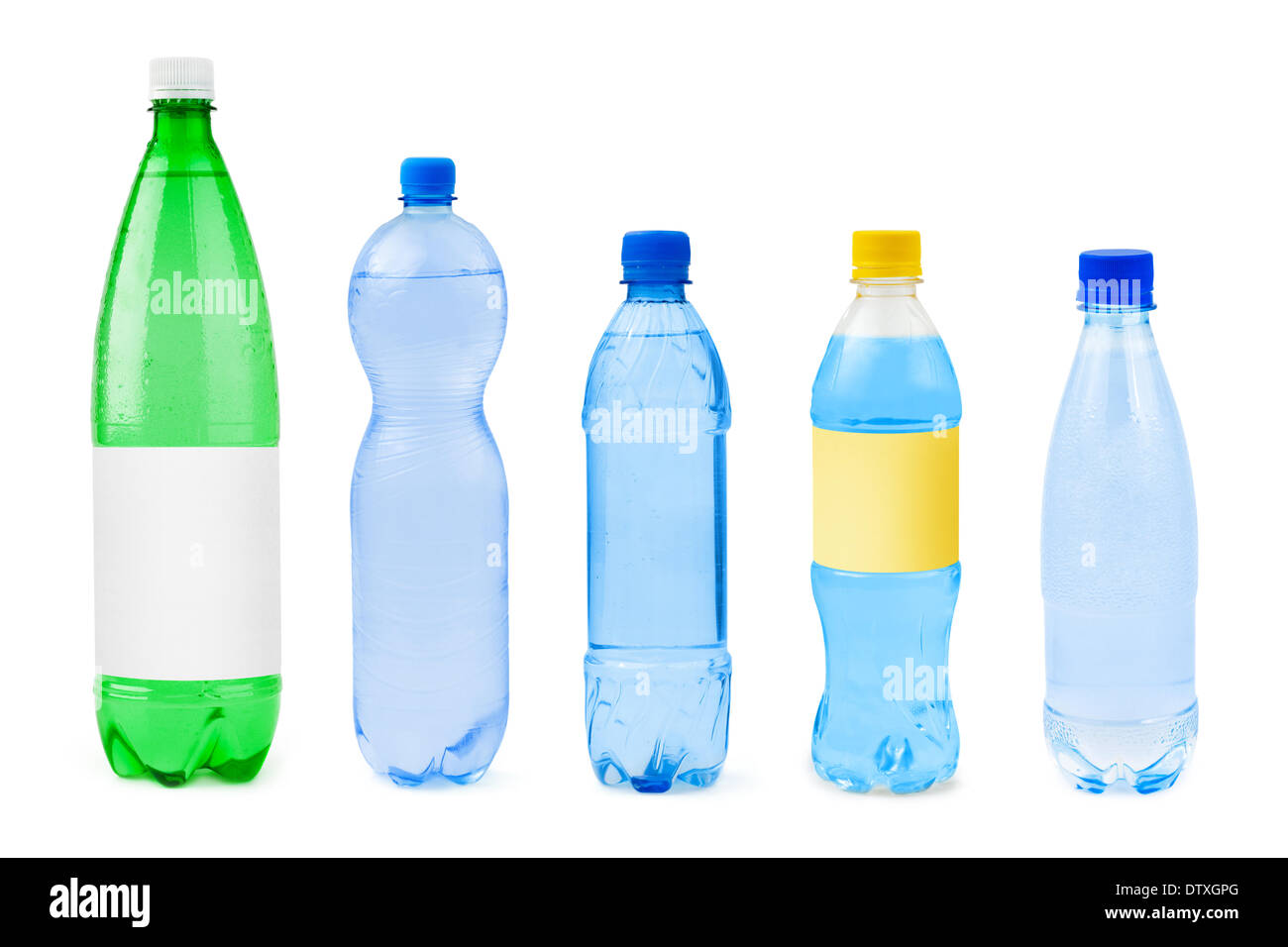 Collection of water bottles Stock Photo - Alamy