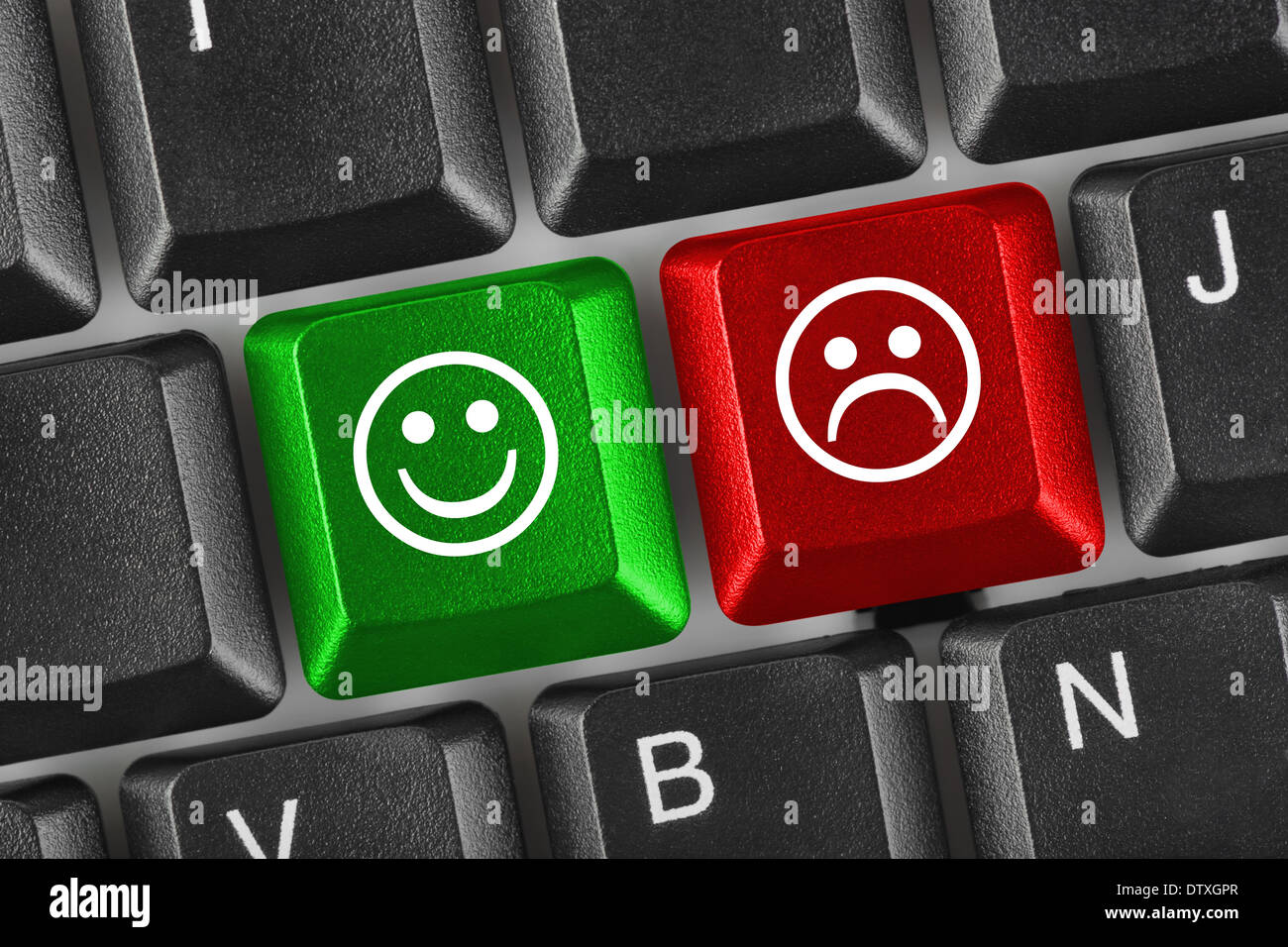 Emoticons computer hi-res stock photography and images - Alamy