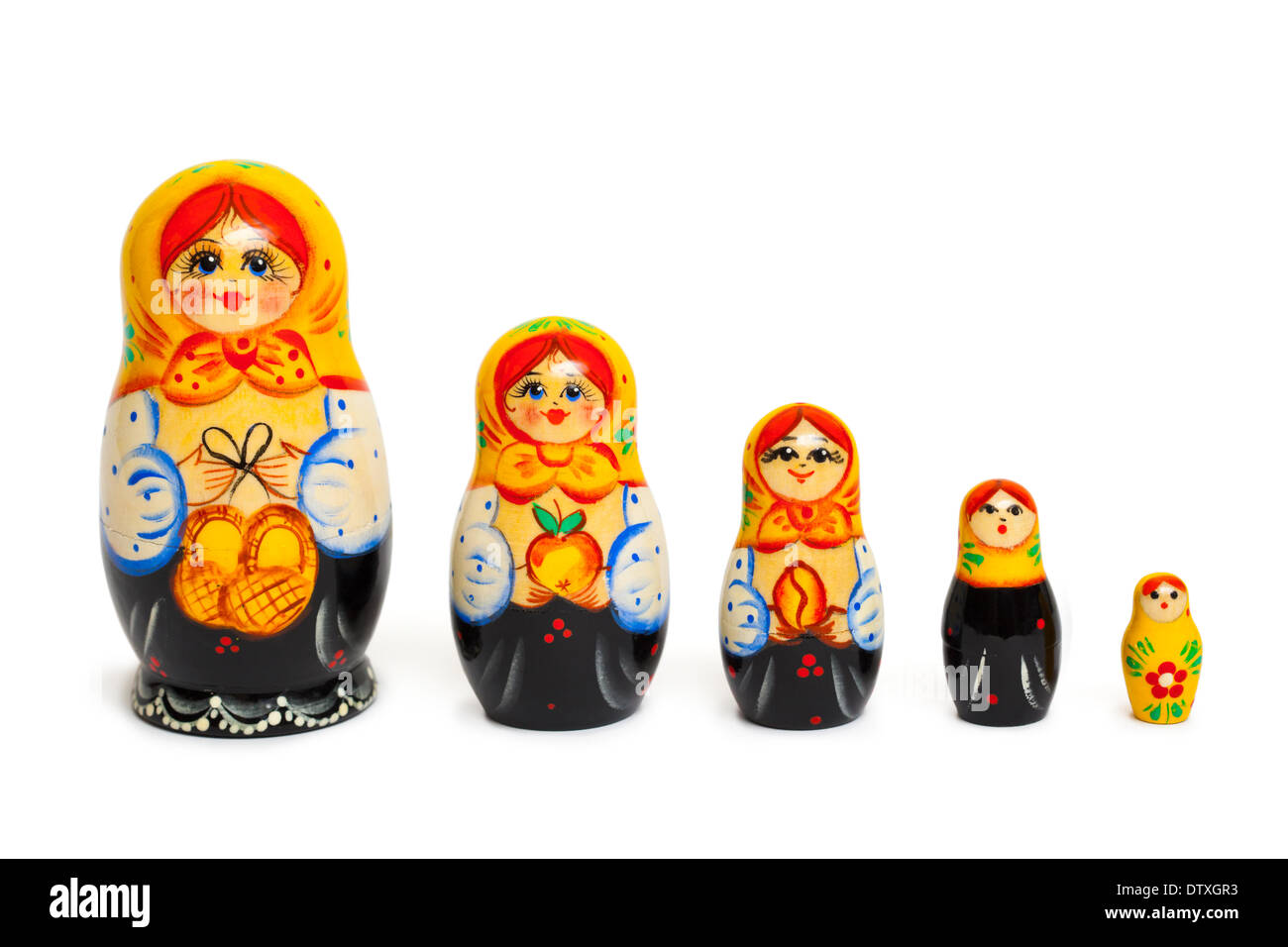 Russian toy matrioska Stock Photo - Alamy