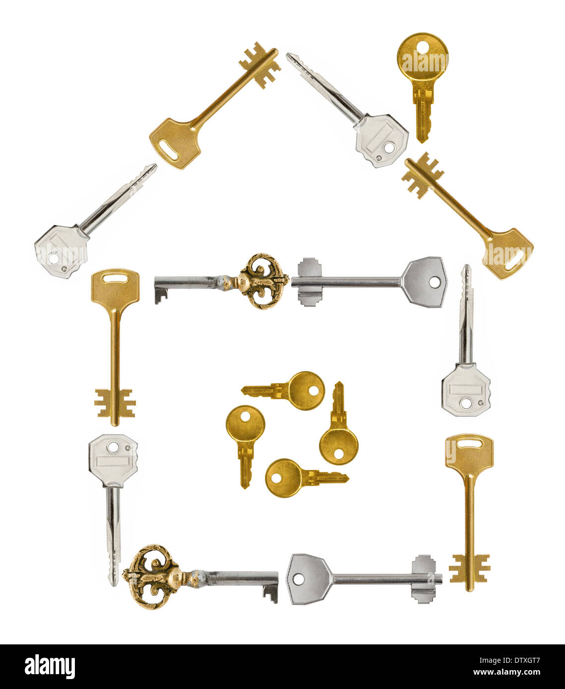 Mans house Cut Out Stock Images & Pictures - Alamy