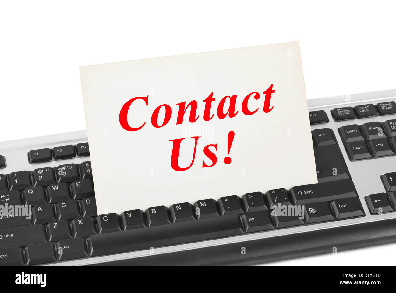 Service contact card hi-res stock photography and images - Alamy