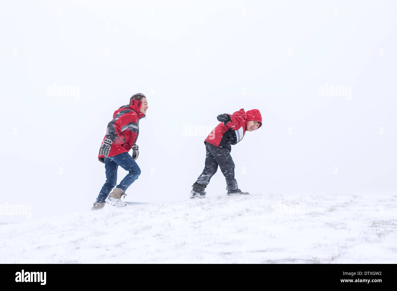 Brother and sister child siblings Cut Out Stock Images & Pictures - Alamy