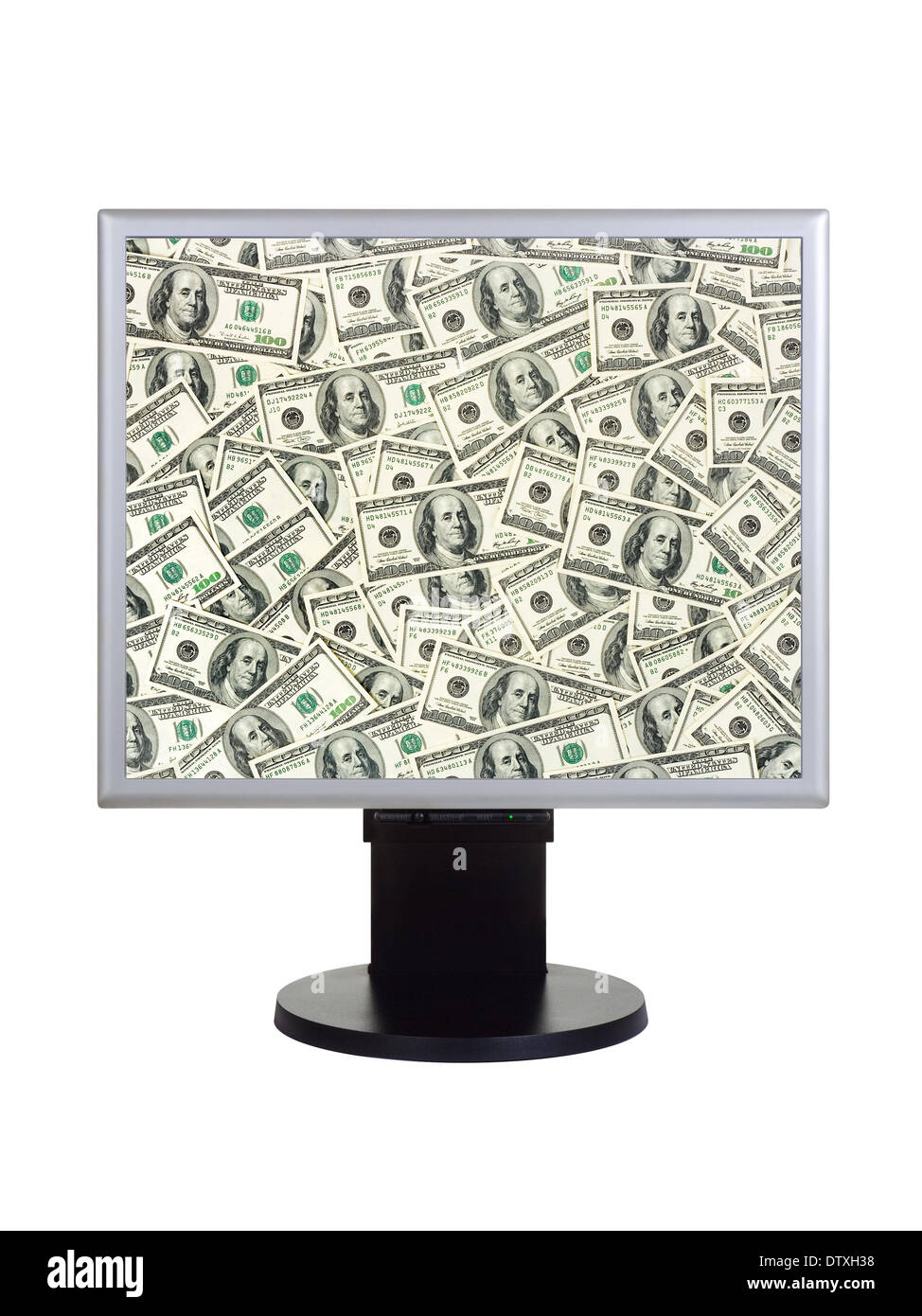 Dollar symbol on monitor hi-res stock photography and images - Alamy