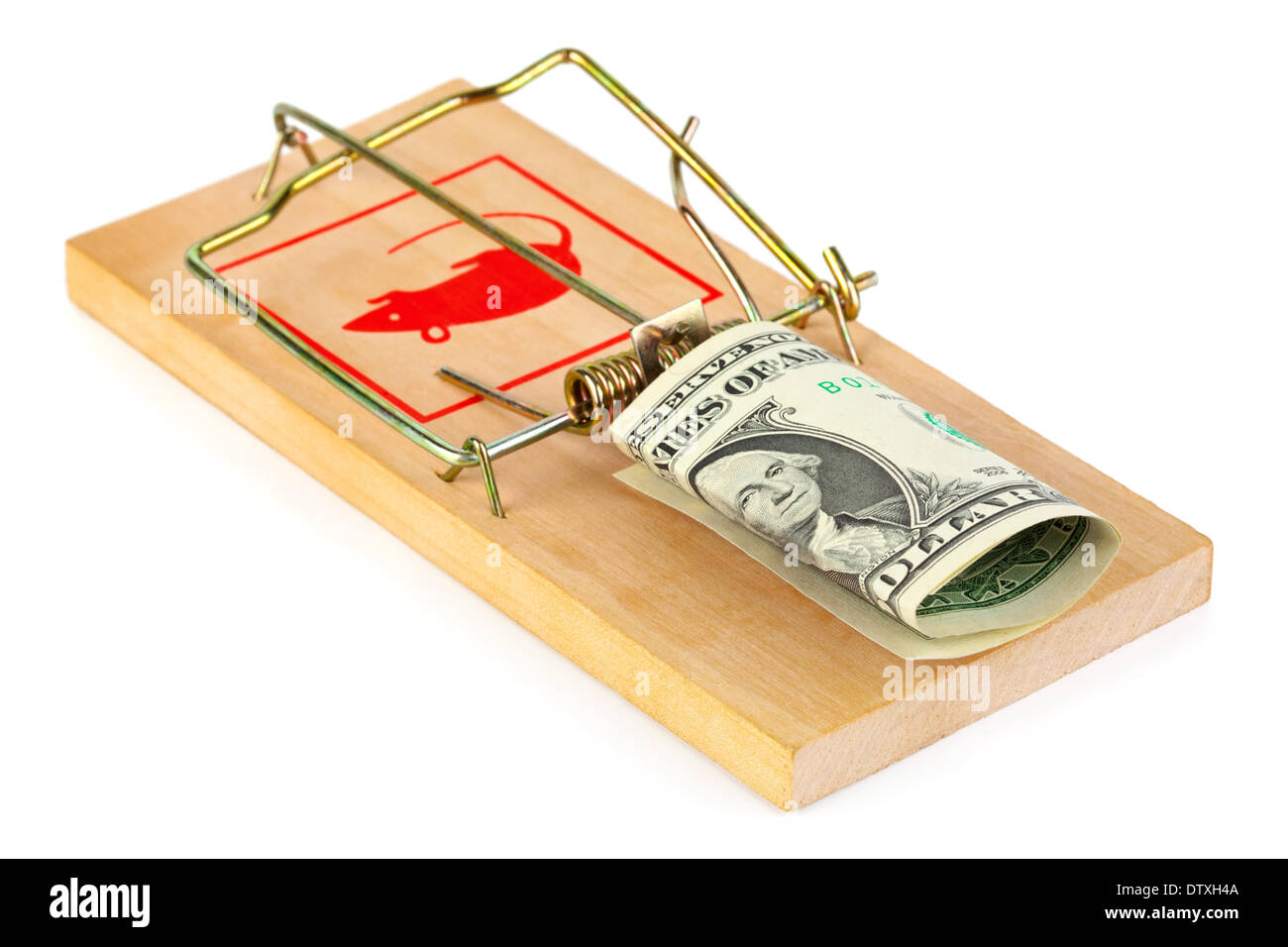 Money symbol trap business Cut Out Stock Images & Pictures - Alamy