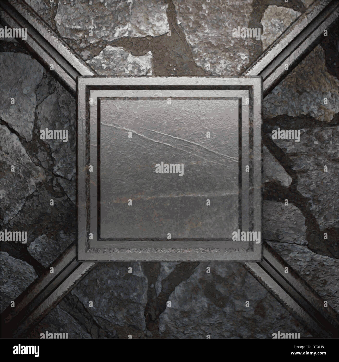 metal and stone background Stock Photo - Alamy