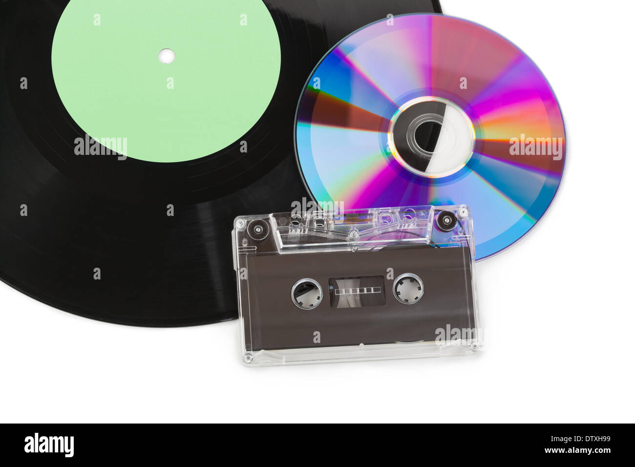 Retro party background music sound cassette vinyl hi-res stock ...