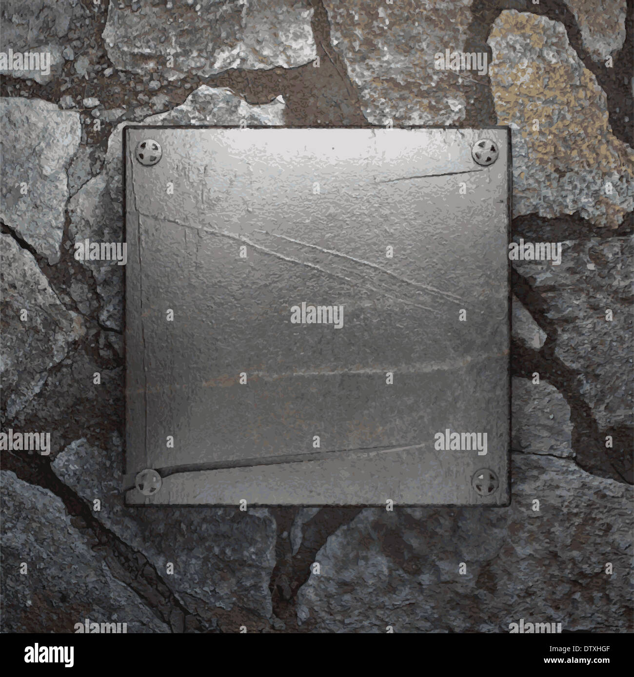 metal and stone background Stock Photo - Alamy