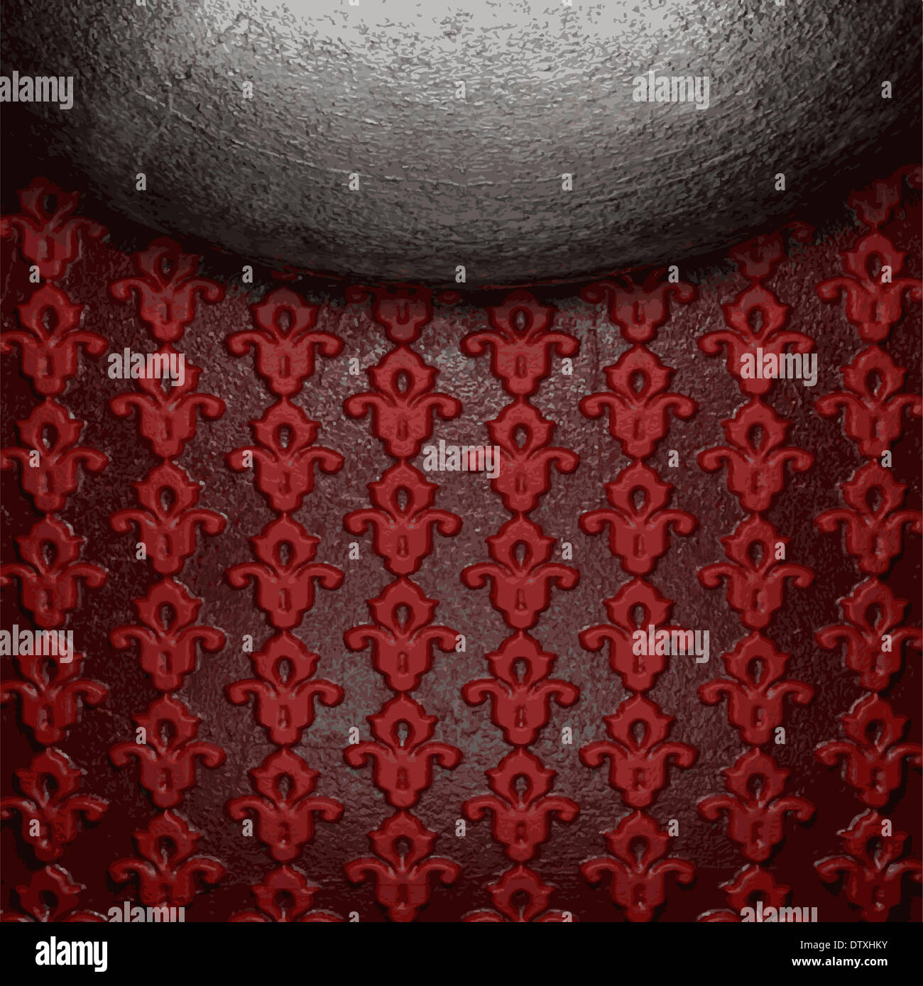 Metal on red background hi-res stock photography and images - Alamy