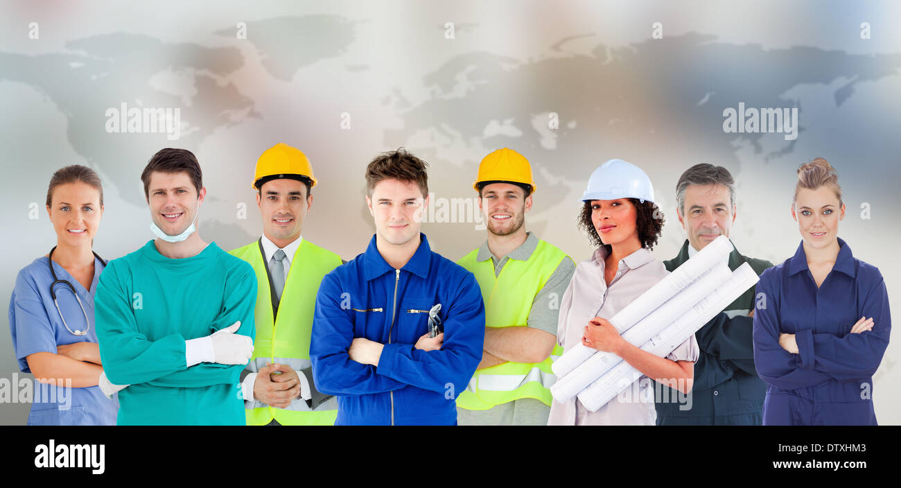 Different types of workers hi-res stock photography and images - Alamy
