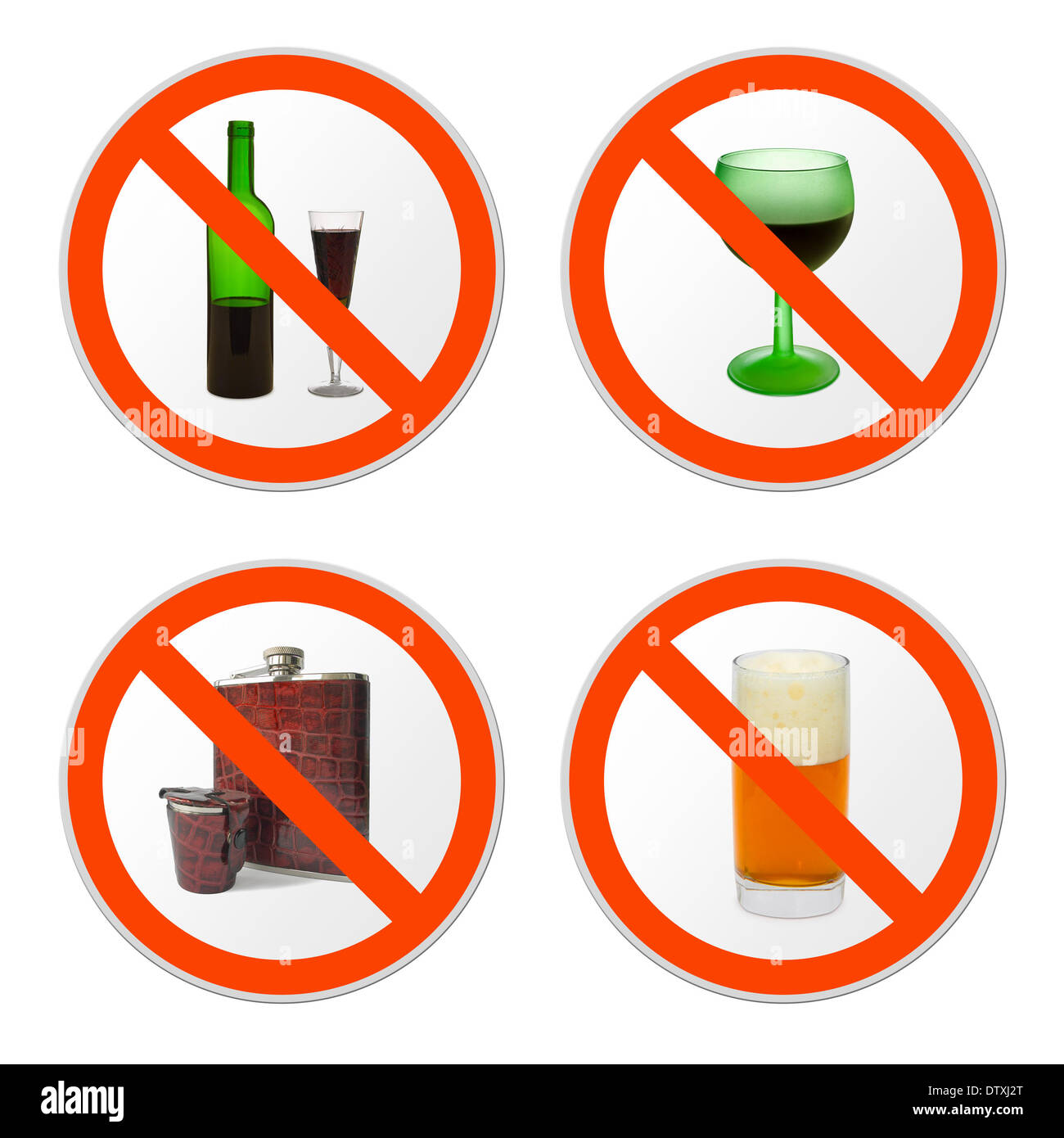 Collection of signs Stock Photo - Alamy