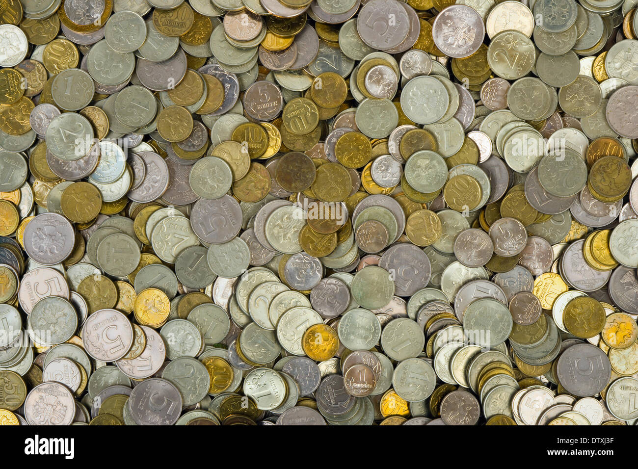 Abstract metal coins hi-res stock photography and images - Alamy